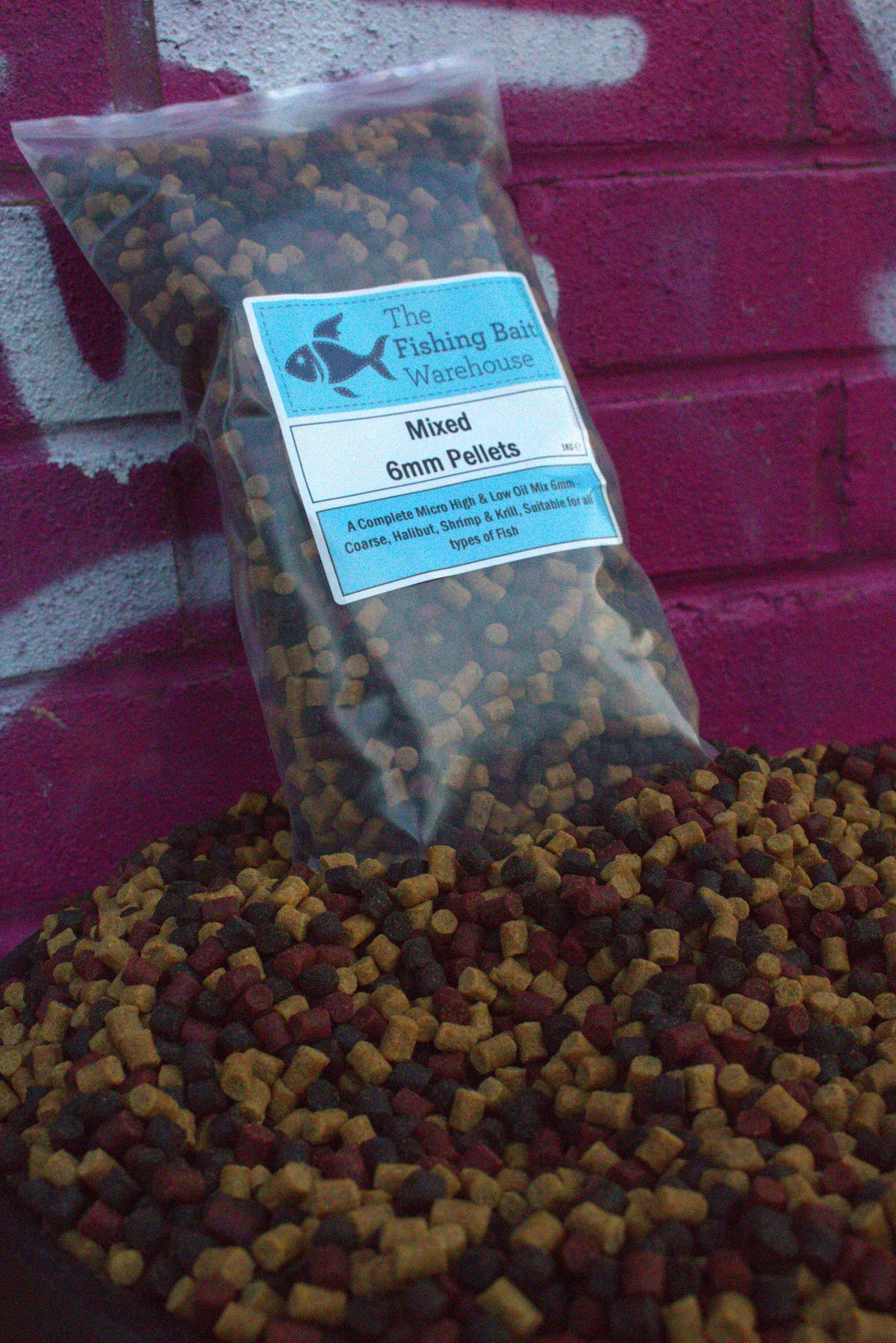 6mm Mixed Carp Pellets Fish Pellets For Carp And Coarse Fishing ...