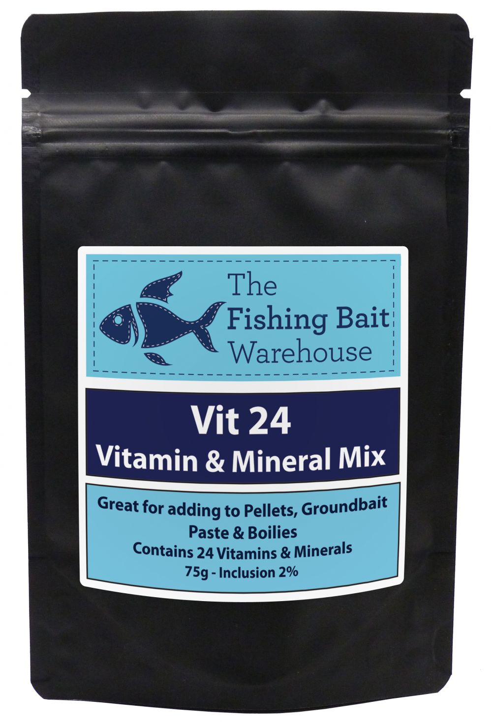Vit 24 - Vitamin & Mineral Mix 75g - Bait Additive — FishingPellets.com